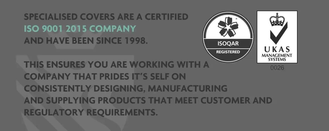 ISO 9001: 2015 Accreditation for Specialised Covers